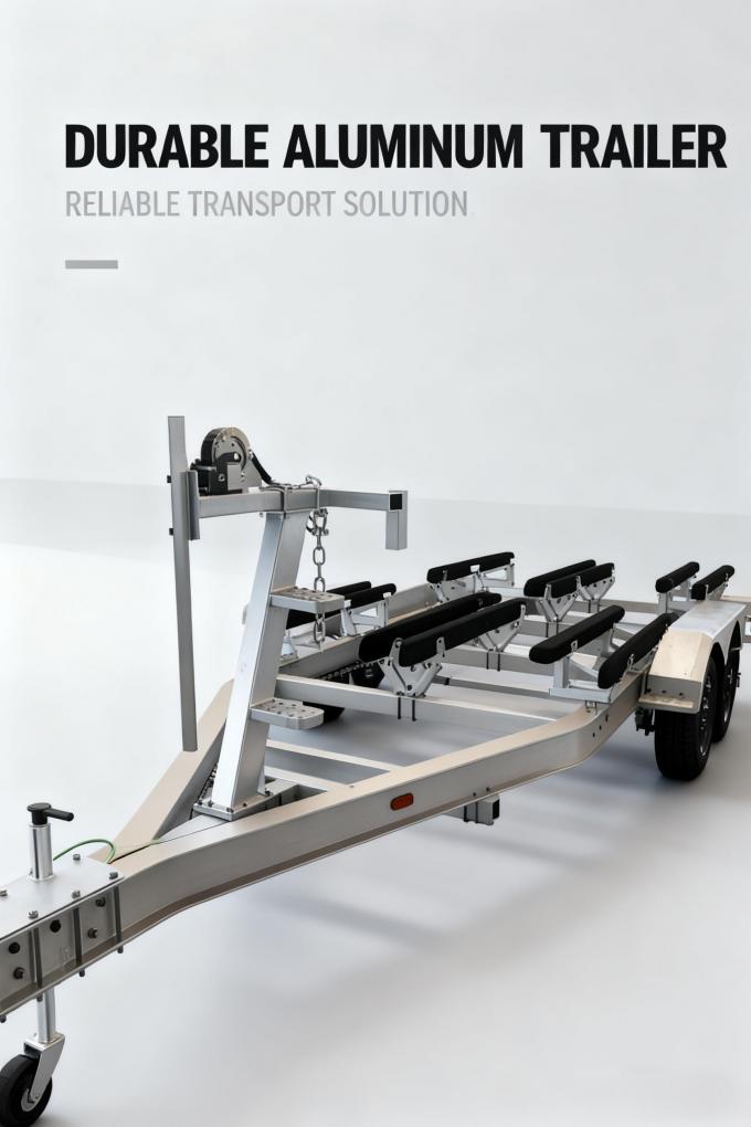Lightweight Corrosion Resistant Aluminium Boat Trailer
