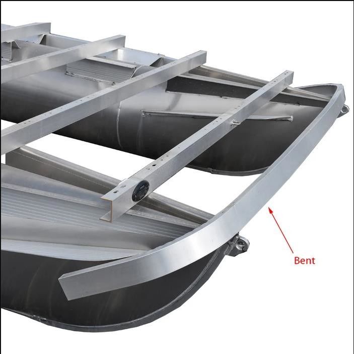 Custom Pontoon Logs Aluminum Pontoon Tubes , Aluminum Tubing For ...
